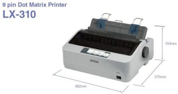 PRINTER EPSON DOT MATRIX LX-310 - Dealer Resmi Perangkat Kasir