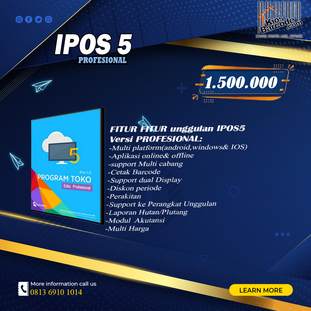Keunggulan IPOS5 Profesional | IPOS 5.0 profesional