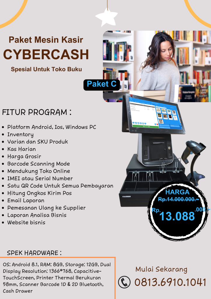 Meningkatkan efisiensi bisnis Anda dengan CYBERCASH